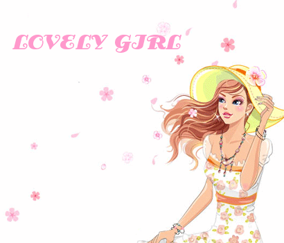 LOVELY GIRL (in Animated GIFs)
