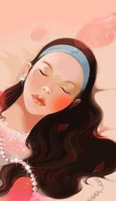 SLEEPING GIRL (in Animated GIFs)