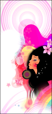 rainbow girl (in Animated GIFs)