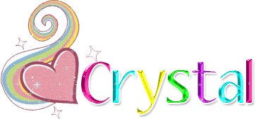 crystal (in Glitter Text)