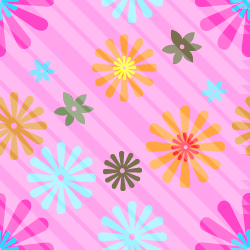 Pink Reto Spring flowers (in Backgrounds)