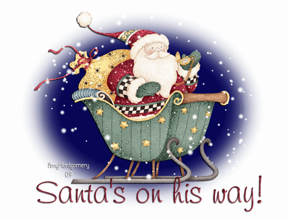 Santa's on his way! (in Seasonal)