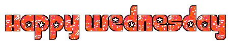 wednesday (in Glitter Text)