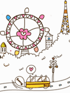 cute kawaii fun fair (in Animated GIFs)